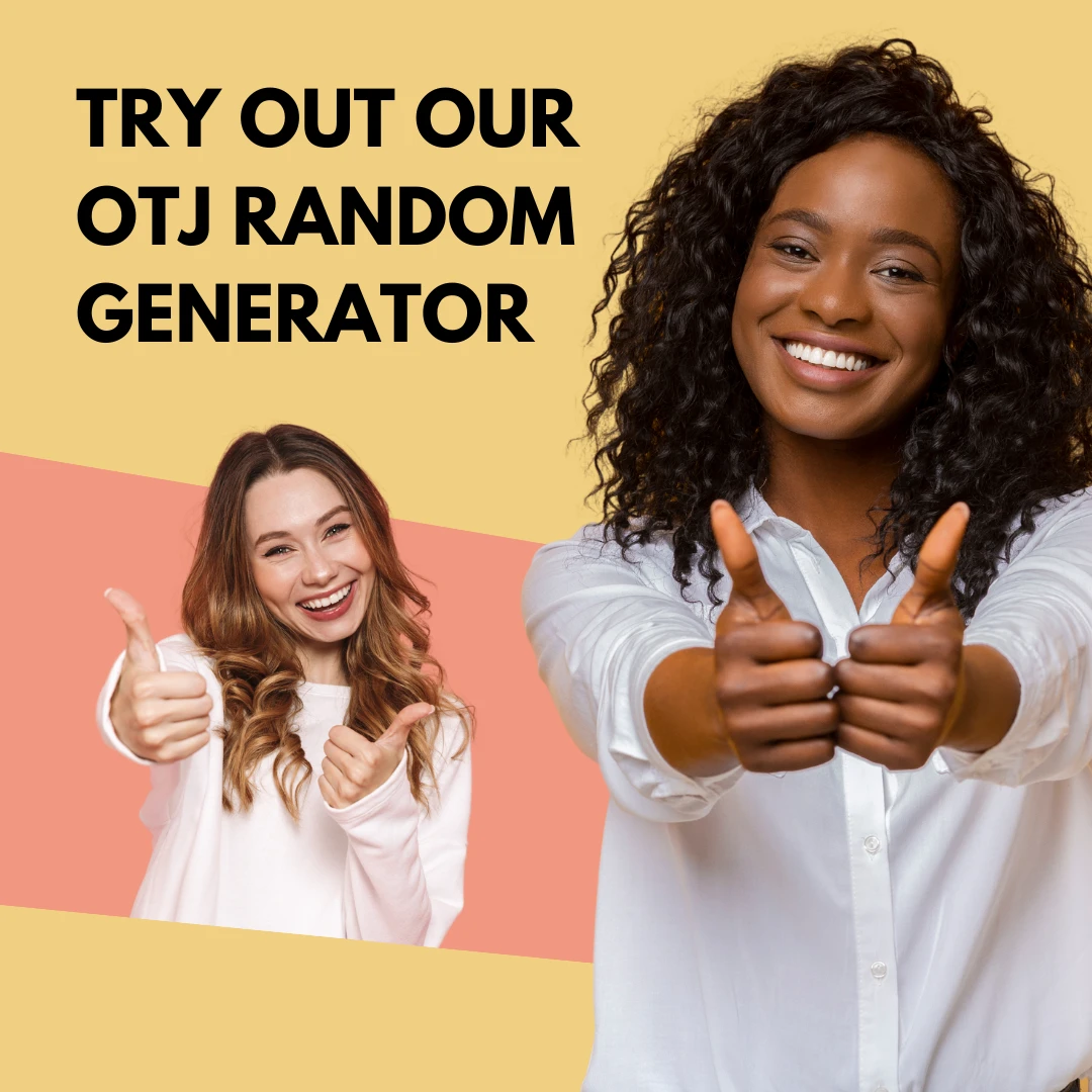 The OTJ random generator by The Marketing Trainer