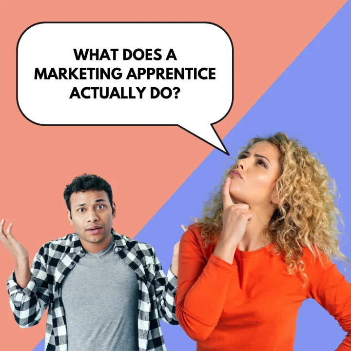"What does a marketing apprentice actually do?"